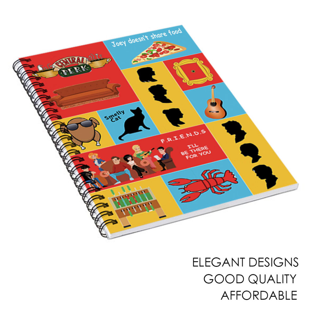 Friends Poster Notebook – Nomadic Abstracts